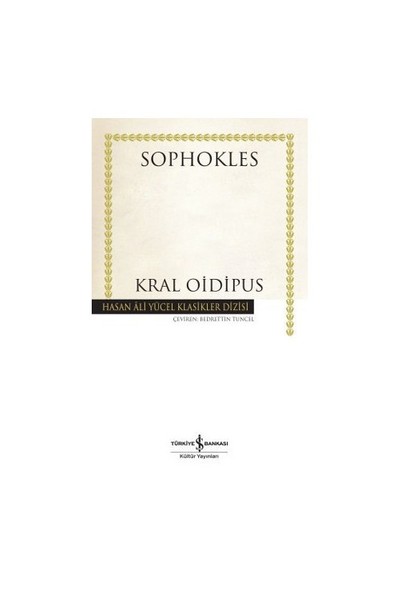 Kral Oidipus-Sophokles