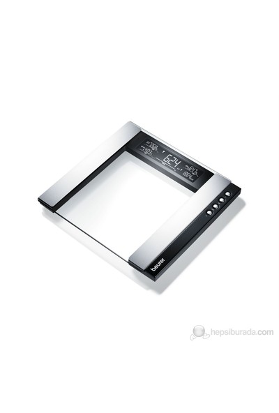 Beurer BG 55 Cam 150 Kg kapasiteli Vücut Analiz Baskülü - Siyah Beurer BG 55 Cam 150 Kg kapasiteli Vücut Analiz Baskülü - Siyah