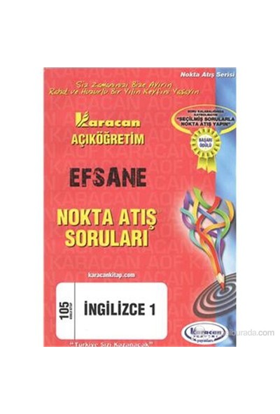 Karacan AÖF 2014 1.Sınıf İngilizce 1 Nokta Atış Soruları Karacan AÖF 2014 1.Sınıf İngilizce 1 Nokta Atış Soruları