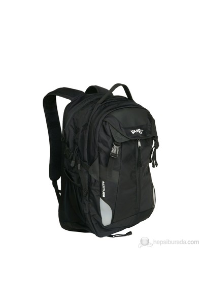 Pug Altıtude Sırt Çantası Laptop Bölmeli Siyah (0057-1)