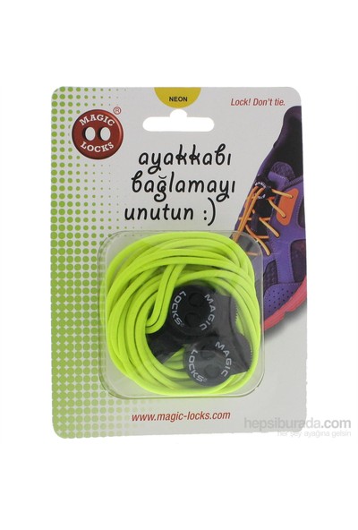 Magic Lock Elastik 15A2 Bağcık