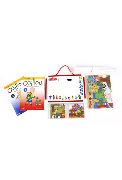 Caillou Eğlenceli Set -1 (Çantalı)