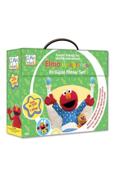 Elmo İle Eğlence: En Güzel Filmler Seti (Tam 10 VCD + 1 Kitap) Elmo İle Eğlence: En Güzel Filmler Seti (Tam 10 VCD + 1 Kitap)