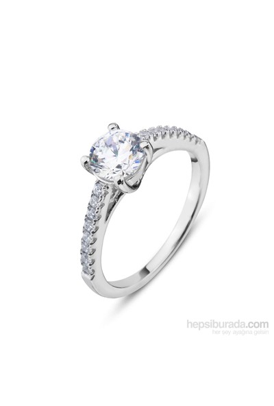Carat Laboratories 0,91 Carat Tektaş Yüzük