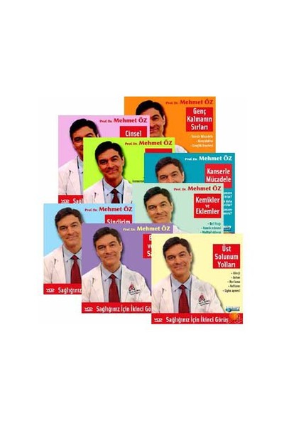 Sağlığınız İçin İkinci Görüş Dizisi (Dr. Mehmet Öz) (8 VCD) (Siz Kullanım Kılavuzunuz Kitabı Hediyeli) ( VCD )