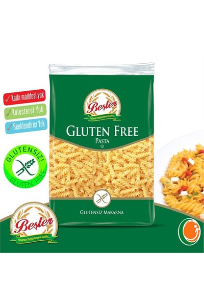 Beşler Glutensiz Burgu Makarna Poşet 400Gr Beşler Glutensiz Burgu Makarna Poşet 400Gr