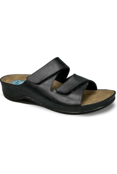 Ceyo Kadın Terlik Siyah 9946