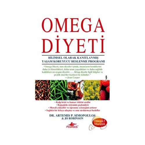 Omega Diyeti-Artemis P. Simopoulos Kitabı ve Fiyatı - Hepsiburada