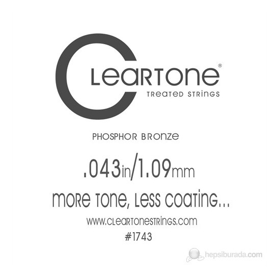 Cleartone Acoustic Phos-Bronze (.043) Emp Akustik Gitar Teli Fiyatı