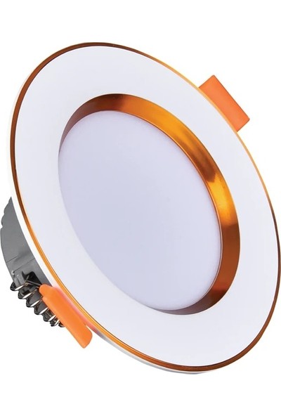 Wondeks 7W Smd Gold Kasa Downlight Spot (3 Renk Kademeli)