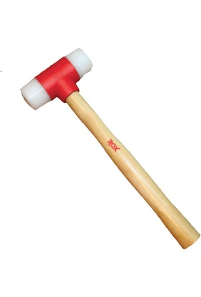 Rox Ağaç Saplı Plastik Tokmak 50 mm Rox Ağaç Saplı Plastik Tokmak 50 mm