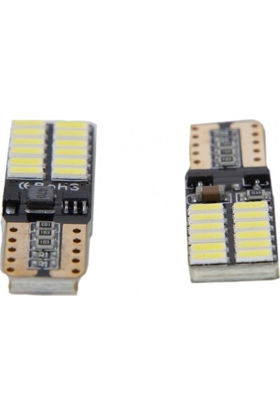 Otoban T10 Park- Plaka- Tavan LED Dipsiz Beyaz 24 Smd 12 V Otoban T10 Park- Plaka- Tavan LED Dipsiz Beyaz 24 Smd 12 V