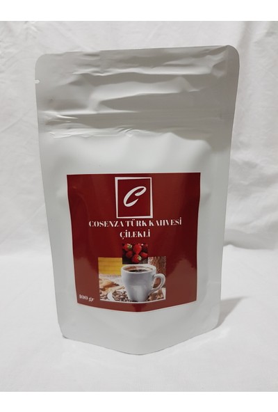 Cosenza Çilekli Türk Kahvesi 100 gr