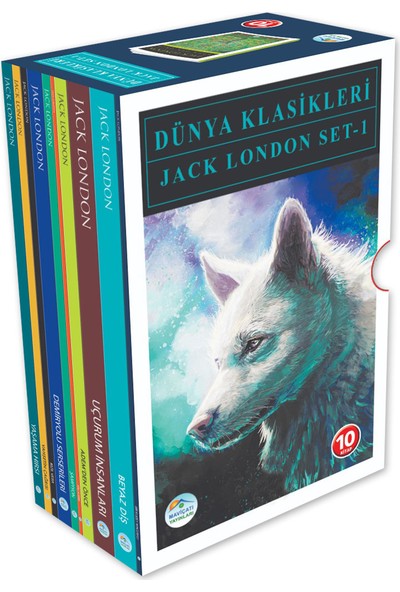 Mavi Çatı Yayınları Jack London Seti 10 Kitap Dünya Klasikleri Mavi Çatı Yayınları Jack London Seti 10 Kitap Dünya Klasikleri