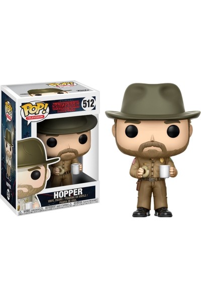 Funko Pop Stranger Things Hopper Figür Netflix Originals Funko Pop Stranger Things Hopper Figür Netflix Originals