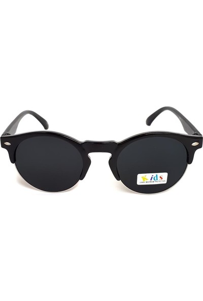 Kids Siyah Lens ve Siyah Çerçeveli UV400 Çocuk Güneş Gözlüğü CHCG099