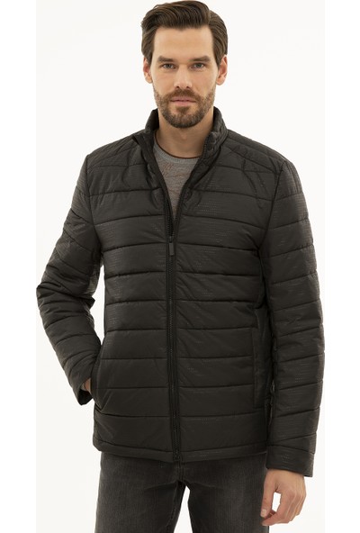 Pierre Cardin Siyah Standart Fit Sentetik Mont 50230244-VR046