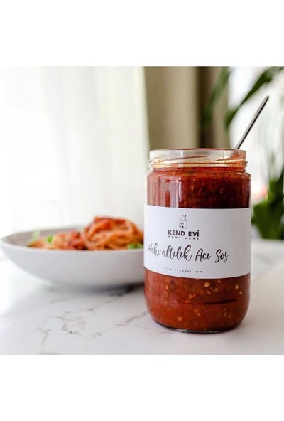 Kend Evi Kahvaltılık Acı Sos 610 gr