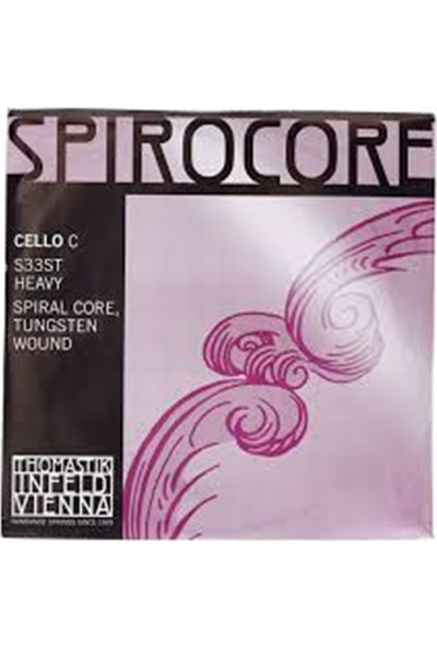 Thomastik Spirocore Wolfram C ( Do ) Strong Tek Çello Teli S33ST Thomastik Spirocore Wolfram C ( Do ) Strong Tek Çello Teli S33ST