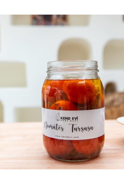 Kend Evi Domates Turşusu 1465 gr Kend Evi Domates Turşusu 1465 gr