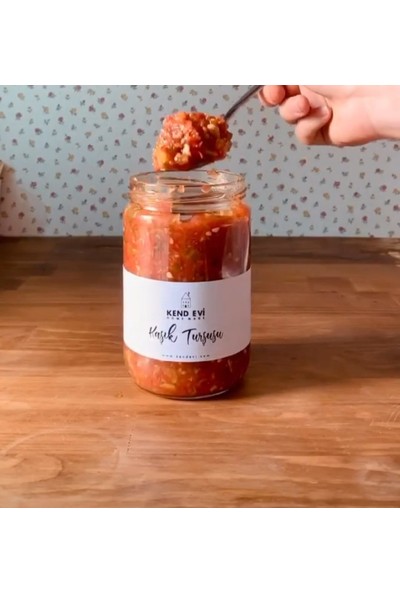 Kend Evi Kaşık Turşusu 610 gr Kend Evi Kaşık Turşusu 610 gr