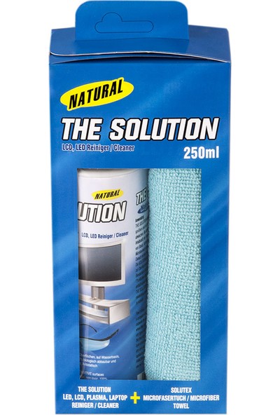 The Solution Doğal LCD Temizlik Seti 250ML The Solution Doğal LCD Temizlik Seti 250ML