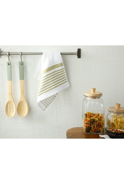 English Home Bonbon Pamuk Kurulama Bezi 30X30 cm Kivi Yeşili English Home Bonbon Pamuk Kurulama Bezi 30X30 cm Kivi Yeşili