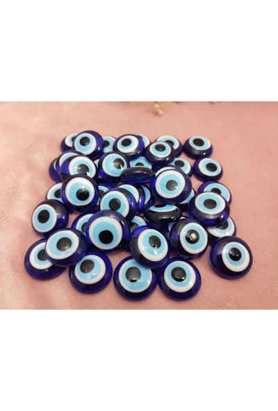 Hd Marketim Deliksiz Nazar Boncuğu 50 Adet 3 cm Cam Nazarlık El Işi Süsleme Dekoratif Nazar Hd Marketim Deliksiz Nazar Boncuğu 50 Adet 3 cm Cam Nazarlık El Işi Süsleme Dekoratif Nazar