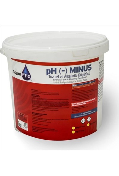 Aqua Pro Ph Düşürücü Granül 7 kg
