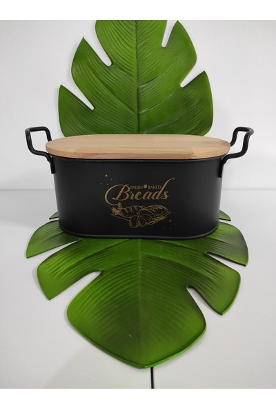 Morza Home Morzahome Kesim Tahtalı Metal Ekmek Sepeti 20 x 33 x 15 cm Morza Home Morzahome Kesim Tahtalı Metal Ekmek Sepeti 20 x 33 x 15 cm