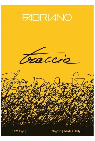 Fabriano : Traccia : Eskiz & Çizim Bloğu : A4 : 60 gr : 120 Yaprak