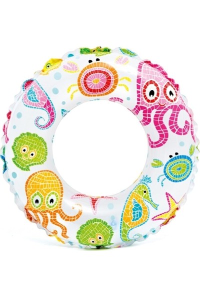 intex Ahtapot Desenli Çocuk Havuz ve Deniz Yüzme Simidi 61 cm intex Ahtapot Desenli Çocuk Havuz ve Deniz Yüzme Simidi 61 cm