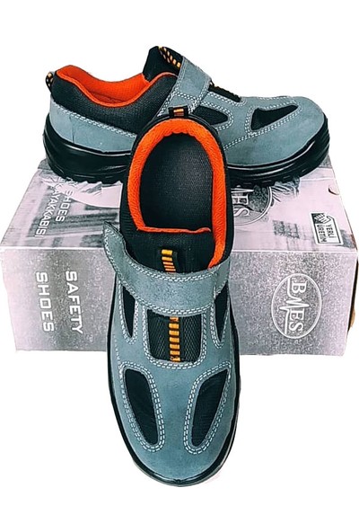 Bmes Süet Gri 1453 S1 Iş Ayakkabısı Bmes Süet Gri 1453 S1 Iş Ayakkabısı