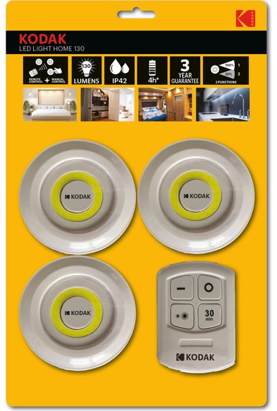 Kodak LED Home 130 Uzaktan Kumandalı Aydınlatma Seti