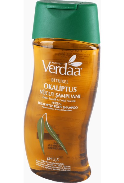 Bitkisel Okaliptus Özlü Duş Jeli Şampuanı Yağlı Ciltler 300 ml