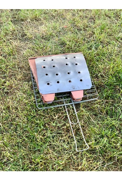 Whitemoon Home El Yapımı Katlanabilir Mangal Seti Telli 25 x 25 cm Whitemoon Home El Yapımı Katlanabilir Mangal Seti Telli 25 x 25 cm