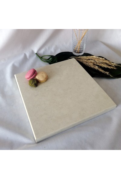 Peramarble Nova Quartz Mermer Servis Tepsisi