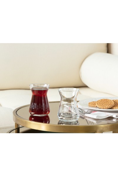 Francessa Daisy Touch 6'lı Çay Bardağı - 132 ml
