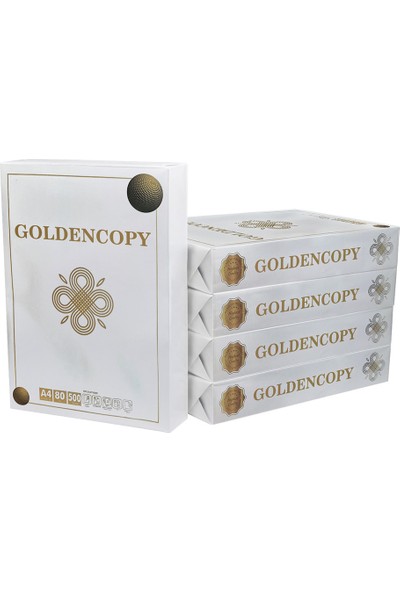 Golden Copy A4 Fotokopi Kağıdı 2500 Yaprak 80 gr 5’li Golden Copy A4 Fotokopi Kağıdı 2500 Yaprak 80 gr 5’li