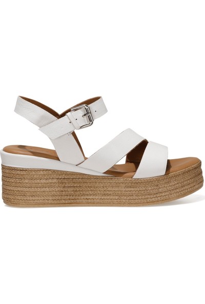 İNCİ MEIS.Z 1FX Beyaz Kadın Sandalet