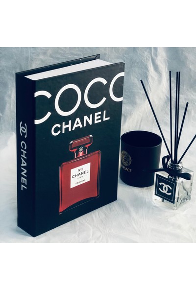 Lovely Book & Book Coco Chanel Kırmızı Parfüm Şişe Figürlü Açılabilir Dekoratif Kitap Kutusu 27 x 19 x 4 cm Lovely Book & Book Coco Chanel Kırmızı Parfüm Şişe Figürlü Açılabilir Dekoratif Kitap Kutusu 27 x 19 x 4 cm