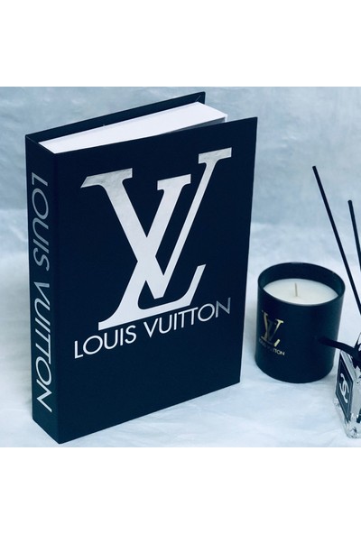 Lovely Book & Book Louıs Vuıtton Klasik Model Açılabilir Dekoratif Kitap Kutusu 27 x 19 x 4 cm Lovely Book & Book Louıs Vuıtton Klasik Model Açılabilir Dekoratif Kitap Kutusu 27 x 19 x 4 cm