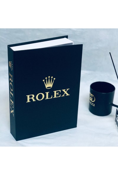 Lovely Book & Book Rolex Klasik Yeni Model 2021 Açılabilir Dekoratif Kitap Kutusu 27 x 19 x 4 cm Lovely Book & Book Rolex Klasik Yeni Model 2021 Açılabilir Dekoratif Kitap Kutusu 27 x 19 x 4 cm
