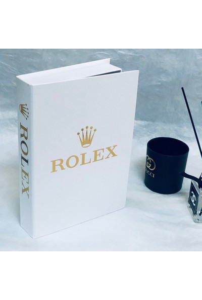Lovely Book & Book Rolex Klasik Yeni Model 2021 Açılabilir Dekoratif Kitap Kutusu 27 x 19 x 4 cm Lovely Book & Book Rolex Klasik Yeni Model 2021 Açılabilir Dekoratif Kitap Kutusu 27 x 19 x 4 cm