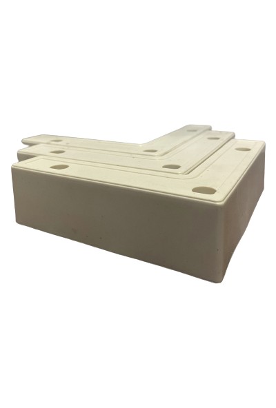 Enes Bey L Köşe Beyaz 4 cm Ayak (4 Adet) Baza-Sehpa-Koltuk-Kanepe-Çekyat-Dolap-Mobilya Ayağı Enes Bey L Köşe Beyaz 4 cm Ayak (4 Adet) Baza-Sehpa-Koltuk-Kanepe-Çekyat-Dolap-Mobilya Ayağı