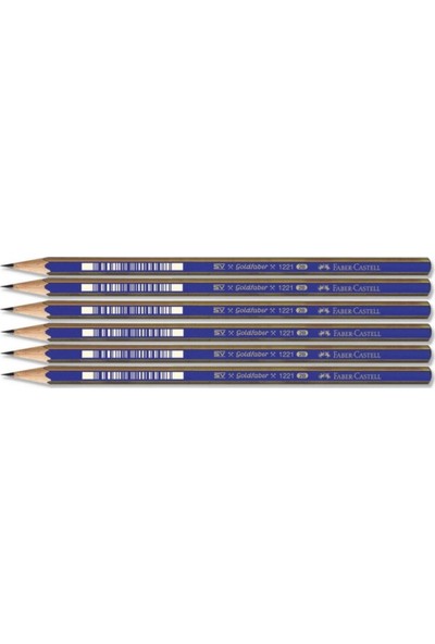 Faber-Castell 1221 Dereceli Resim Kalemi 2b 6'lı Faber-Castell 1221 Dereceli Resim Kalemi 2b 6'lı