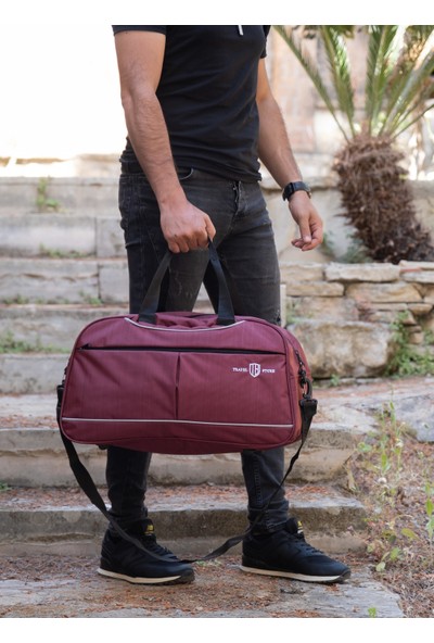 Trendsbag Travel Store Seyahat ve Spor Çantası - Kırmızı