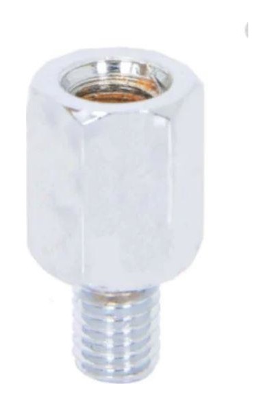 Motolinas Ayna Yükseltme Aparatı 8 mm Düzden 10 mm Düze - Universal Motolinas Ayna Yükseltme Aparatı 8 mm Düzden 10 mm Düze - Universal