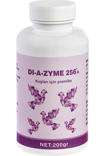 Tarımsan Diazyme 256 Probiyotik Kuş Sindirim Düzenleyici 200GR