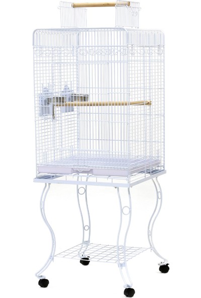 Dayang Ayaklı Papağan Kafesi 54 x 54 x 134 cm